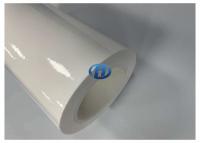 China 35 μm White LDPE Film Low Density Polyethylene Film UV Cured Silicone Coating Without Silicon Transfer No Residuals for sale