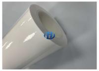 China 35 μm White LDPE Film Low Density Polyethylene Film UV Cured Silicone Coating Without Silicon Transfer No Residuals for sale