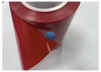 China 50 μm Red LDPE Film UV Cured For Tape Sealing Strip No Silicone Transfer No Residuals for sale