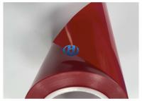China 50 μm Red LDPE Film UV Cured For Tape Sealing Strip No Silicone Transfer No Residuals for sale
