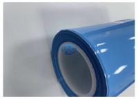 China 35 μm Low Density Polyethylene Film Blue Silicone Coating PE Film for Tape application for sale