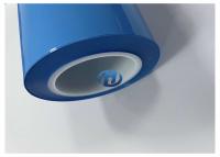 China 50 μm Blue LDPE Protective Film UV Cured LDPE Release Film, No Silicone Transfer No residuals for Tapes for sale