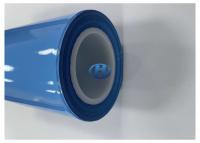 China 120 μm Blue Low Density PE Release film Single Side Silicone Coating Film Without silicone transfer No residuals for sale