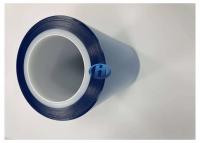 China 20 μm Polyester Blue Silicone Coated PET Release Film Excellent Properties in Release Force and Subsequent Adhesion for sale