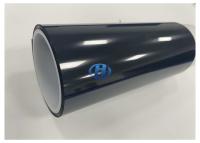 China 36 μm PET Black Release Film for Billboards Industrial Safety Signs for sale