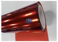 China 20 μm Polyester Release Film Red PET Reflective Film For Reflective Traffic Signs for sale