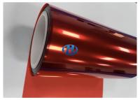 China 20 μm Polyester Release Film Red PET Reflective Film For Reflective Traffic Signs for sale