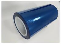 China 20 μm Polyester Blue Silicone Coated PET Release Film Excellent Properties in Release Force and Subsequent Adhesion for sale