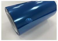 China 20 μm Anti Static Film Blue Silicone Coated Polyester Film mainly used as waste discharge films in 3C industries for sale