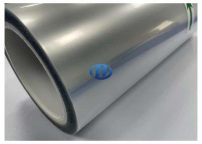 China 75 μM Clear PET Single Side Silica Gel Coating Film Used As Protective Films In 3C Industries Converting Process Film for sale