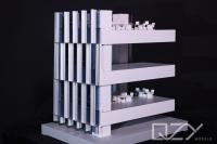 China 1/25 Scale High-End Office Interior Model with LED Lighting - 3D Printed Architectural Display for Real Estate for sale