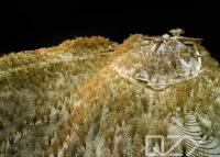China Handcrafted Tanglang Mountain Park Architectural Landscape Model with LED Lighting and Premium Materials for sale