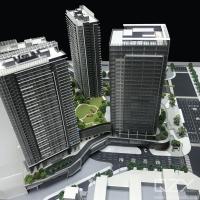 China OEM Architect Maquette Building Scale Model 1/150 - 140cm x 120cm x 70cm Custom Residential Project for sale