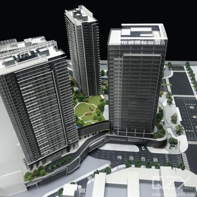 China OEM Architect Maquette Building Scale Model 1/150 - 140cm x 120cm x 70cm Custom Residential Project for sale