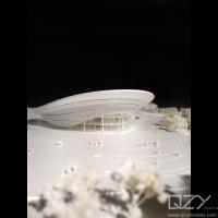 China AECOM Hubei Xunlong Hall Architectural Model 1:500 Scale 200cm Display for Design Competition for sale