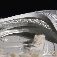China AECOM Hubei Xunlong Hall Architectural Model 1:500 Scale 200cm Display for Design Competition for sale