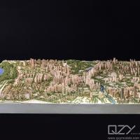 China AECOM 1:3000 Scale Architectural Site Model - 300cm x 200cm Wooden Urban Planning Display for Competitions for sale