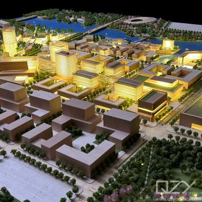 China Xiamen Wetland Park TOD Scheme Design Model 1:600 Scale - 200cm x 100cm Urban Display Model with ABS & Acrylic Materials for sale