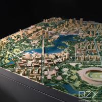 China Aecom 1:1000 Scale Urban Design Model for Quzhou High-Speed Railway Station - 200cm x 100cm Display Model for sale
