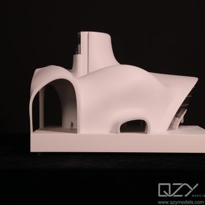 China 1:50 Scale Lucas Museum Architectural Model - 300cm Exhibition Display with Maple Wood & 3D Printing for sale