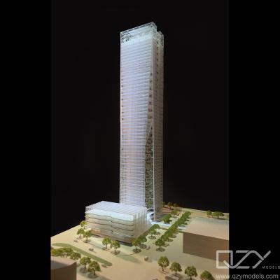 China Aedas 3D Architectural Site Model Skyscrapercity 1:300 Scale - 200cm × 100cm Display Model with ABS and Metal Construction for sale