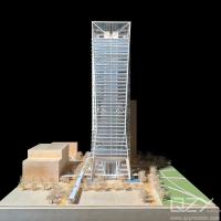 China Aedas Qianhai Huatai 1:200 Scale Architectural Model - 200cm × 100cm Office Building Display with ABS & Acrylic Materials for sale