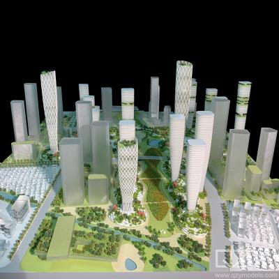 China Carlo Ratti Shenzhen North Station 1:1000 Scale Architectural Model - 200cm x 100cm Display Piece with 3D Printing & Handcrafting for sale