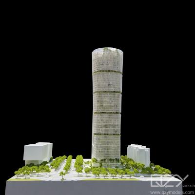 China 1:300 Scale Carlo Ratti Wumart Building Architectural Model - 200cm x 100cm Display Maquette with Sustainable Design for sale
