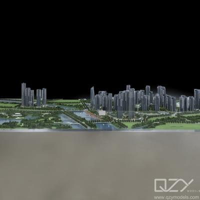 China OEM Architectural Miniature Building Models 1:600 Scale for Shajing Urban Renewal Project - 5m x 3.5m Display for sale