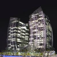 China DAR GLOBAL Pagani Luxury Apartments Architectural Model 1:100 Scale - 200cm x 100cm Display with Fiberglass Base for sale