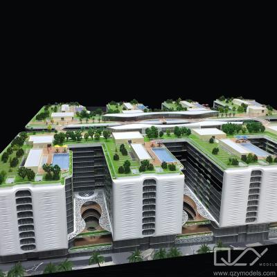 China Customized 1:100 Scale Architectural Model of The Gate Egypt - 200cm x 100cm Display Model with ABS, Acrylic & Metal Construction for sale