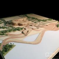 China EMBT 1:500 Scale Shenzhen Ocean Museum Architectural Model - 200cm x 100cm Display Piece with ABS/Acrylic Construction for sale