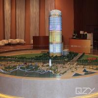 China Hainan International Plaza Office Tower Architectural Model 1:100 Scale 200cm Display with Professional Craftsmanship for sale