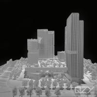 China 1:500 Scale Sino-Singapore Guangzhou Knowledge City Architectural Model 100KG 200×100×100cm for sale