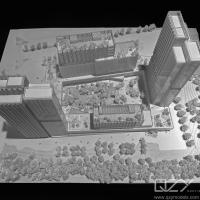 China 1:500 Scale Sino-Singapore Guangzhou Knowledge City Architectural Model 100KG 200×100×100cm for sale