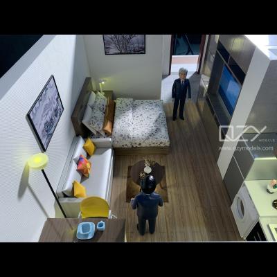 China Moriyama House 1:20 Scale Architectural Model - 200cm x 100cm Modular Senior Apartments Display Structure for sale
