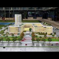 China 1:60 Scale Metal Outdoor School Architectural Model - BASIS International School with 100KG Weight and 4000K Lighting for sale