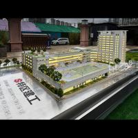 China 1:60 Scale Metal Outdoor School Architectural Model - BASIS International School with 100KG Weight and 4000K Lighting for sale