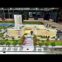 China 1:60 Scale Metal Outdoor School Architectural Model - BASIS International School with 100KG Weight and 4000K Lighting for sale