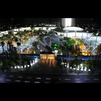China ODM Scale Miniature Building Model 1:300 Hengqin International Tennis Center with 17 Training Courts for sale