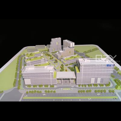 China HUAYI 1:300 Scale Architectural Model for Nanshan Intelligent Manufacturing Shenshan High-Tech Industrial Park with 7 Office Buildings for sale
