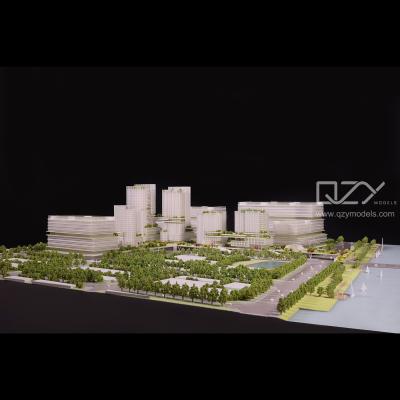 China ODM Scale Plastic Architectural Models 1:500 Industrial Park - 200cm x 100cm Display Model with ABS & Acrylic Construction for sale