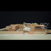 China JG Phoenix 1:150 Scale Villa Architectural Model - 200cm x 100cm Display with ABS, Acrylic & Wood Materials for sale