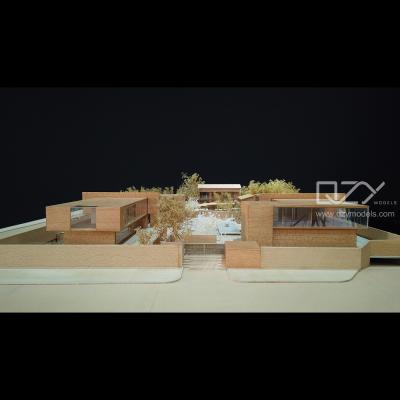 China JG Phoenix 1:150 Scale Villa Architectural Model - 200cm x 100cm Display with ABS, Acrylic & Wood Materials for sale