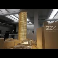 China JKP 1:300 Nanshan Smart Valley Architectural Model - 200cm × 100cm Display with 250m Tower Design for sale