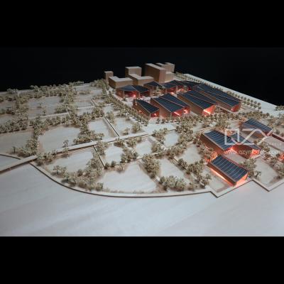 China JKP 1:300 Scale Shenzhen Ocean Museum Architectural Model - 200cm x 100cm Display with ABS, Acrylic & Metal Construction for sale