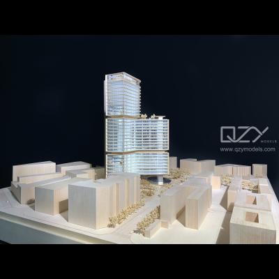China Vanke Meilin Intelligent Manufacturing Center Architectural Model 1:300 Scale | 200cm × 100cm Display | 100KG Weight for sale