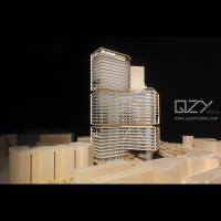 China Vanke Meilin Intelligent Manufacturing Center Architectural Model 1:300 Scale | 200cm × 100cm Display | 100KG Weight for sale