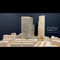 China Vanke Meilin Intelligent Manufacturing Center Architectural Model 1:300 Scale | 200cm × 100cm Display | 100KG Weight for sale