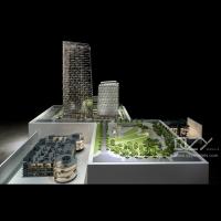China Custom KPF Architectural Physical Model 1/100 PAC Tower Shenzhen for sale